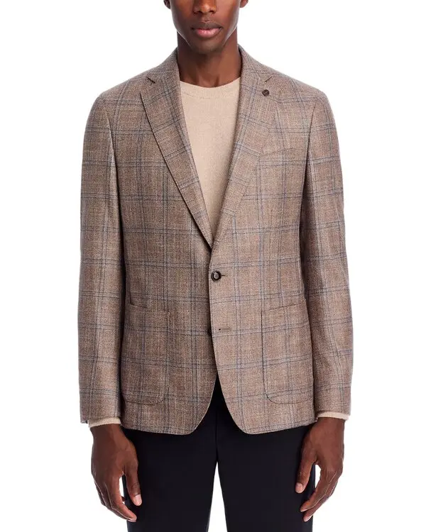 Peter Millar Crown Crafted Leroy Tattersall Windowpane Soft Jacket