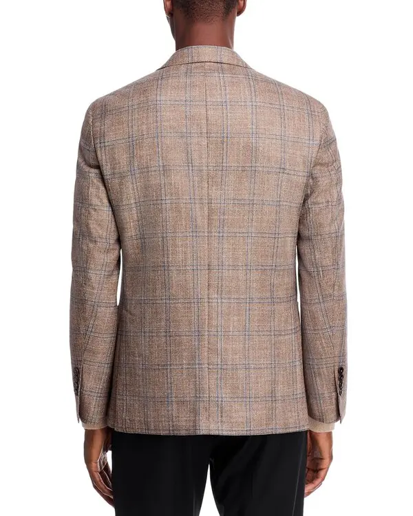 Peter Millar Crown Crafted Leroy Tattersall Windowpane Soft Jacket