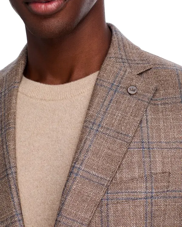 Peter Millar Crown Crafted Leroy Tattersall Windowpane Soft Jacket