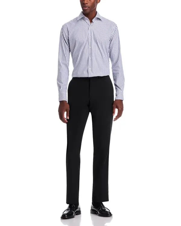 Peter Millar Cannon Crown Lite Stretch Button Down Shirt - Navy