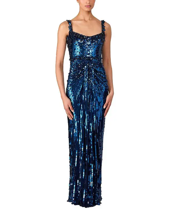 Jenny Packham Cavalla Gown - Light Navy