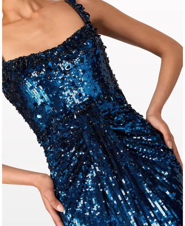 Jenny Packham Cavalla Gown - Light Navy
