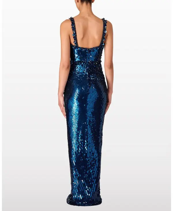 Jenny Packham Cavalla Gown - Light Navy