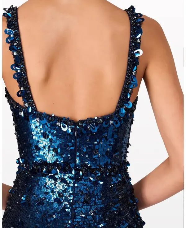 Jenny Packham Cavalla Gown - Light Navy