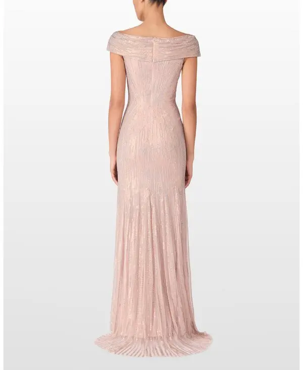 Jenny Packham Nile Embellished Gown - Anemone