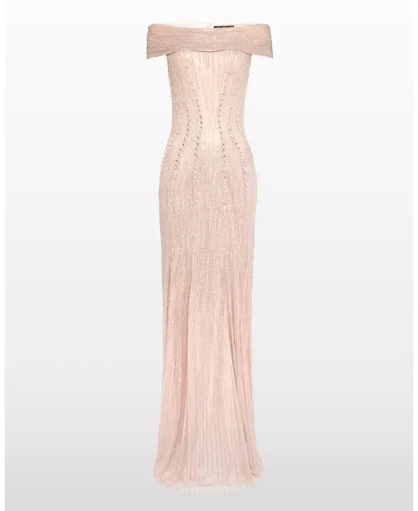 Jenny Packham Nile Embellished Gown - Anemone