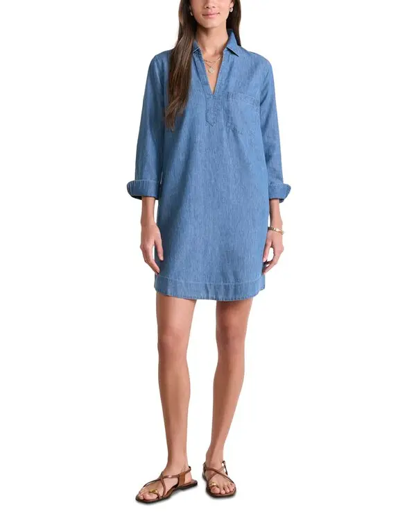 Vineyard Vines Margo Chambray Shirt Dress