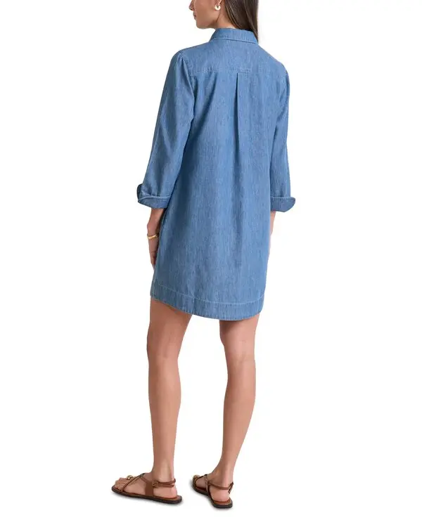 Vineyard Vines Margo Chambray Shirt Dress