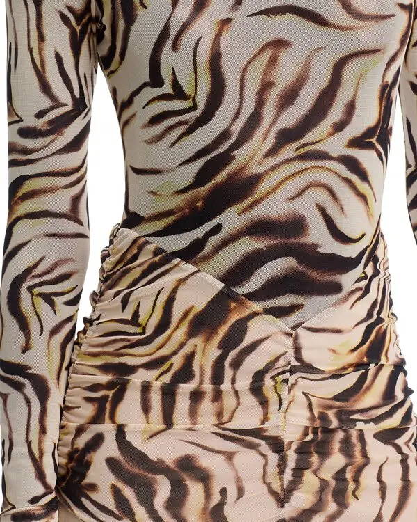 NIGHTCAP Drop Waist Print Maxi Dress