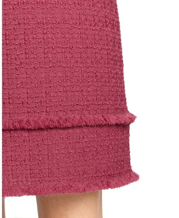 Santorelli Aretha Sleeveless Shift Tweed Dress