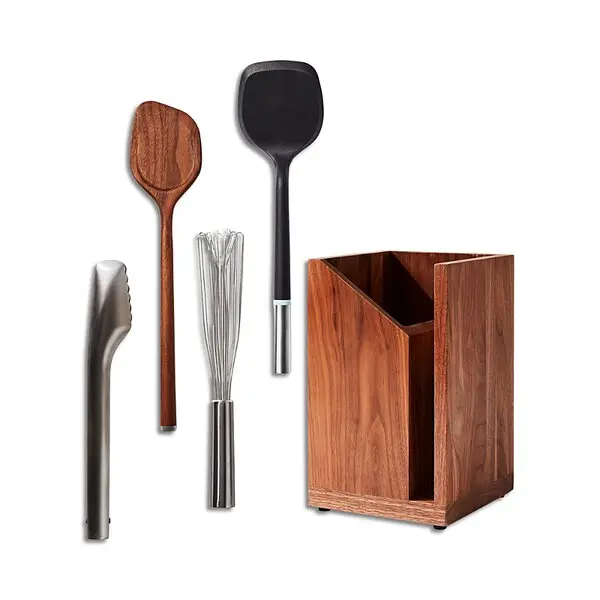 MATERIAL The Mix Kitchen Utensil Set - Walnut