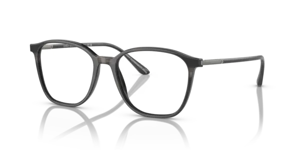 Giorgio Armani Ar7236 Eyeglasses - Striped Grey
