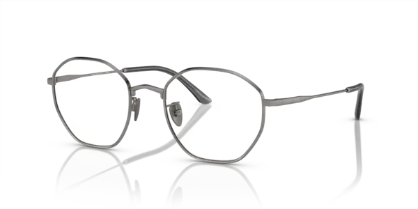 Giorgio Armani Ar5139 Eyeglasses Octagon - Matte Gunmetal