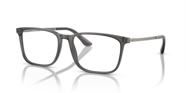 Giorgio Armani Ar7249 Eyeglasses Full Rim - Transparent Gris