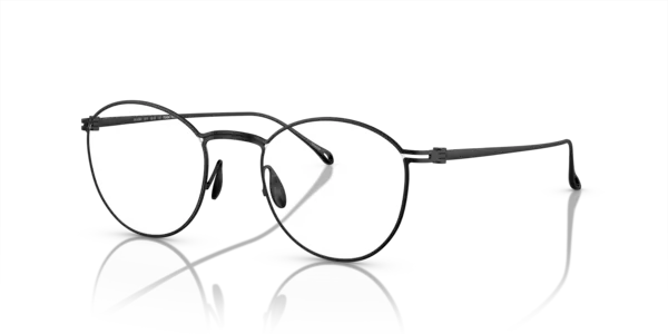 Giorgio Armani Round Eyeglasses - Noir Mat