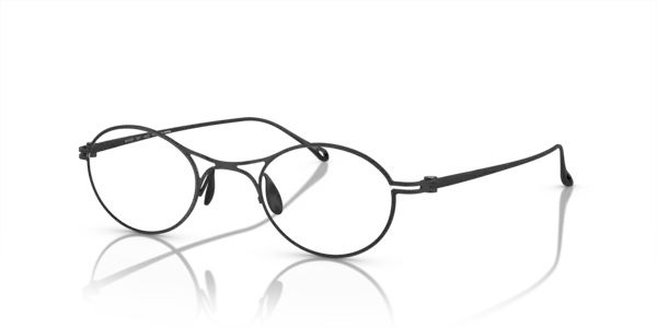 Giorgio Armani Ar5135t Eyeglasses Round Frame - Noir Mat
