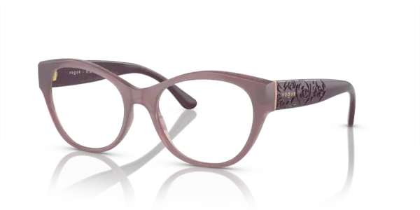 VOGUE EYEWEAR Full Rim Eyeglasses - Rose Opalescent
