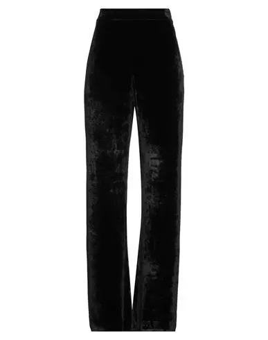 JIL SANDER Flared Chenille Pants - Black