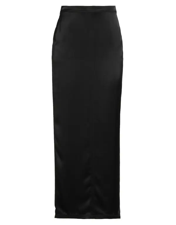 Pinko Maxi Slip Skirt - Black