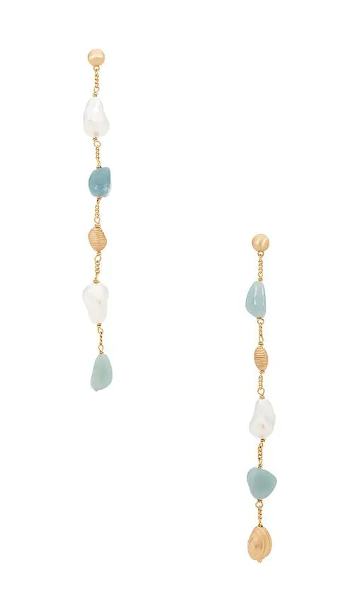 Cult Gaia Verona Earrings - Celadon