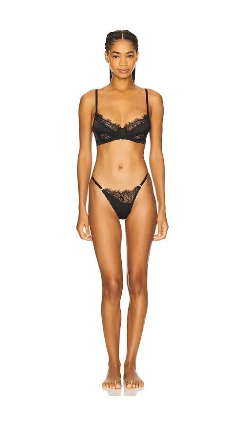 KAT THE LABEL Rae Thong - Black