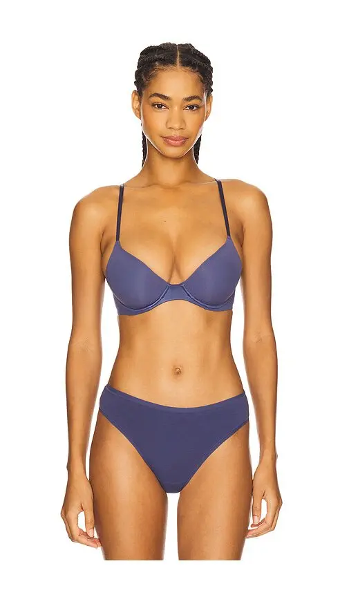 Natori Convertible Demi T-shirt Bra In Navy - Vintage Navy