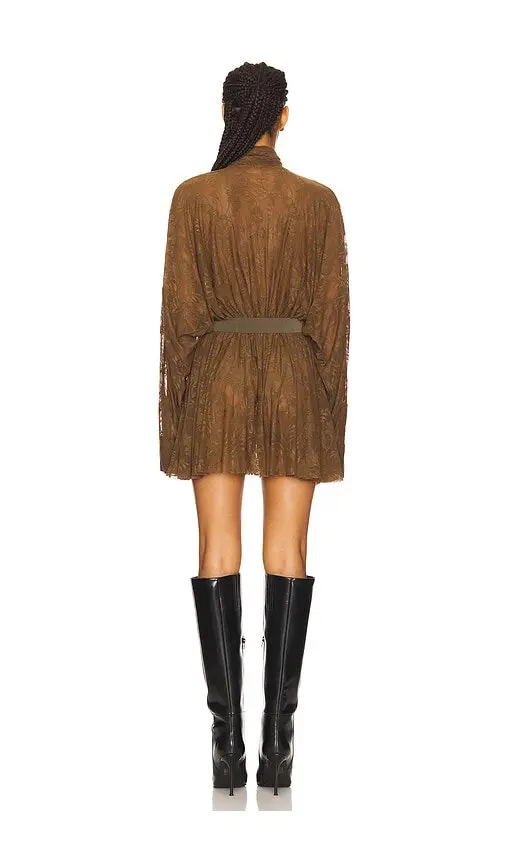 Norma Kamali Flared Mini Dress