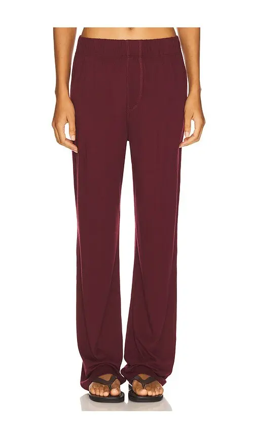 Eterne Lounge Pant - Oxblood