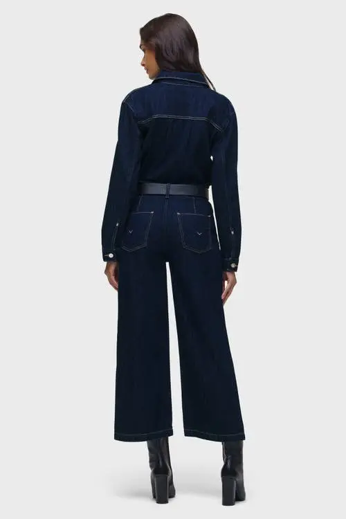 Hudson Jeans Wide Leg Crop Jumpsuit
