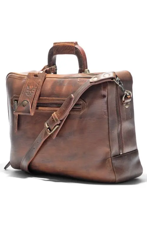 Will Leather Goods The Continental Leather Briefcase - Cognac