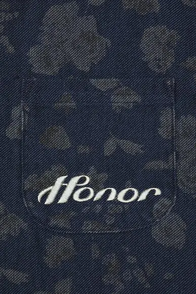 HONOR THE GIFT Indigo Floral Camp Shirt