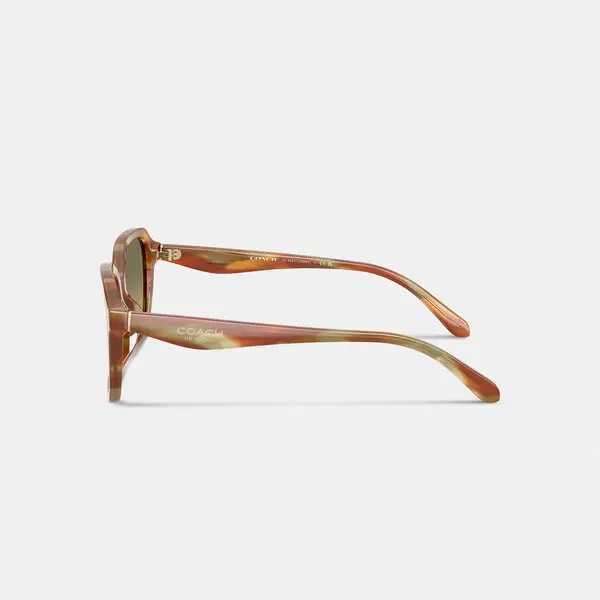 COACH Oval Square Sunglasses