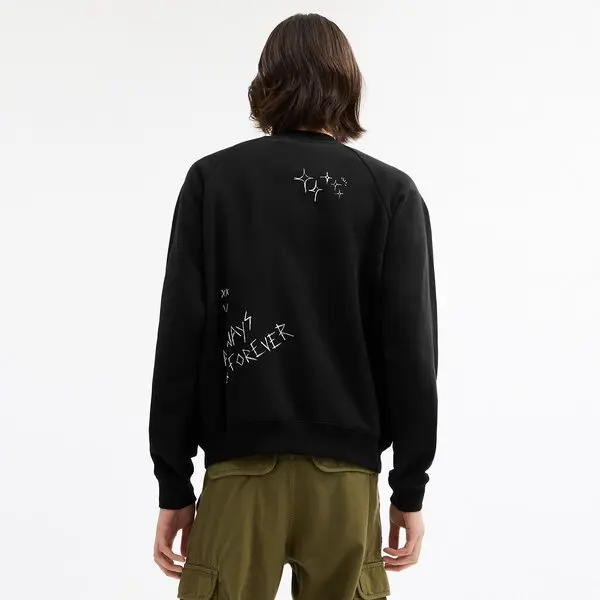 COACH Hare Graphic Raglan Crewneck Sweatshirt