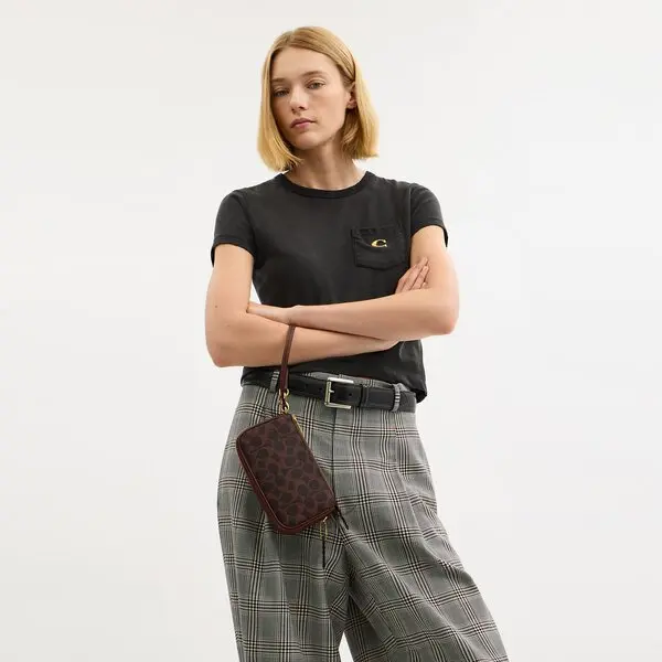 COACH Plaza Bag 18 In Signature Canvas