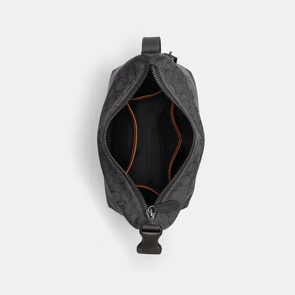 COACH Travel Kit With Speedclip In Signature Jacquard