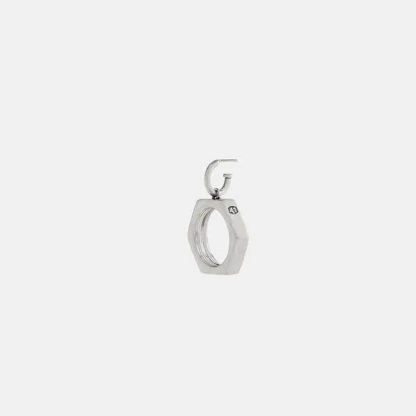 COACH® Hex Nut Single Earring