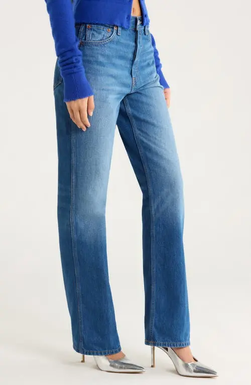 RE/DONE 90s High Waist Loose Straight Leg Jeans