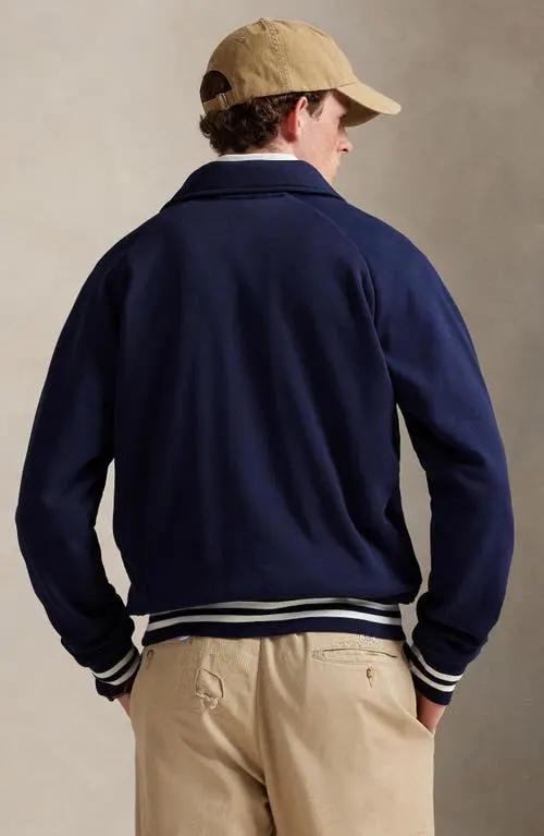 Polo Ralph Lauren Cotton-fleece Varsity Jacket