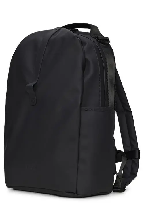 Rains Waterproof Clip Front Backpack - Black