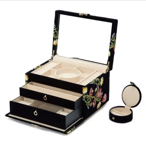 Wolf Zoe Medium Jewelry Box