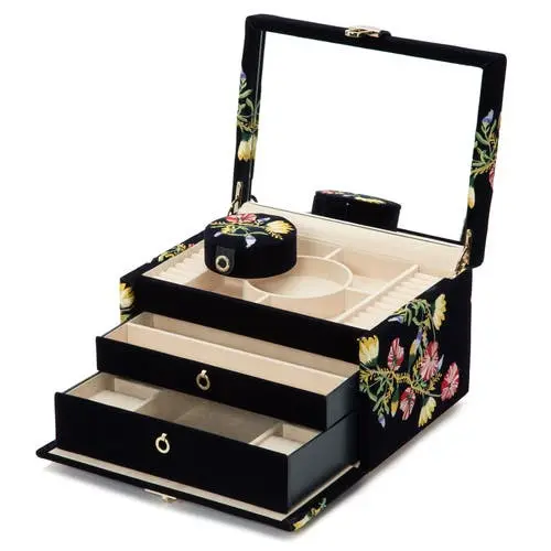 Wolf Zoe Medium Jewelry Box