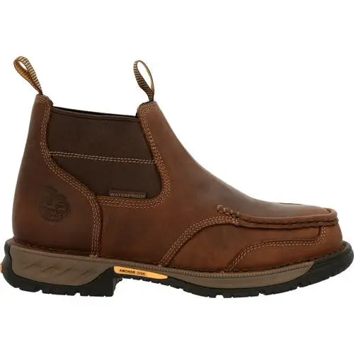 GEORGIA BOOT Athens 360 Steel Toe Waterproof Chelsea Boots
