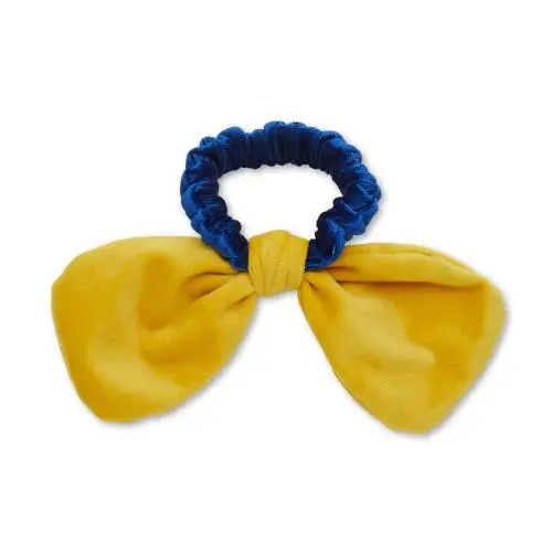 Lele Sadoughi Los Angeles Rams Bow Scrunchie