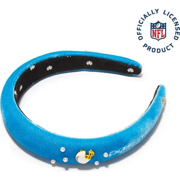 Lele Sadoughi Los Angeles Chargers Charlotte Headband - Powder Blue 400