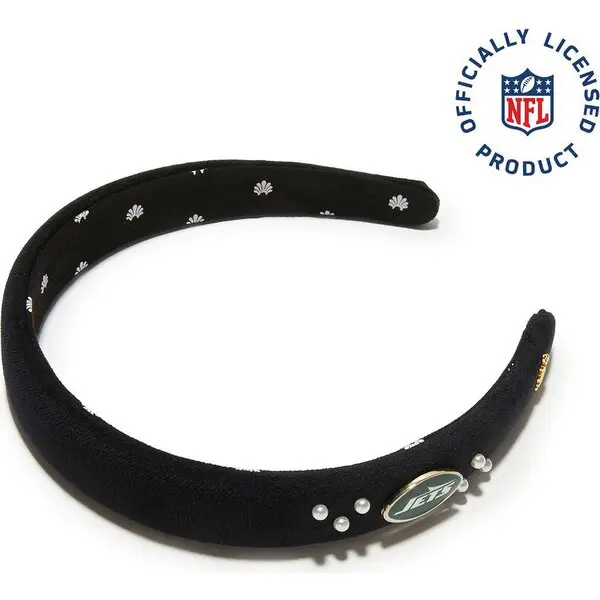 Lele Sadoughi New York Jets Charlotte Headband - Jet 001