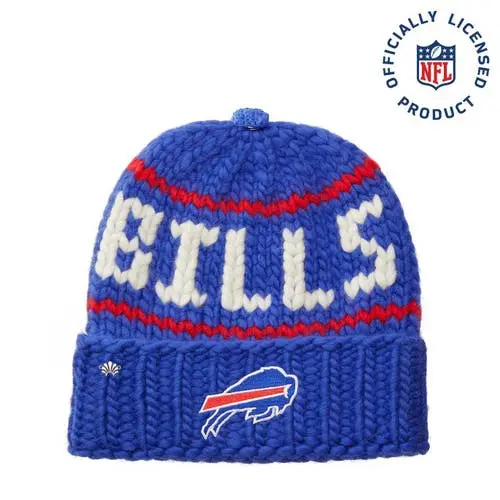 Lele Sadoughi X Nfl Buffalo Bills Wool Beanie - Royal Blue 400