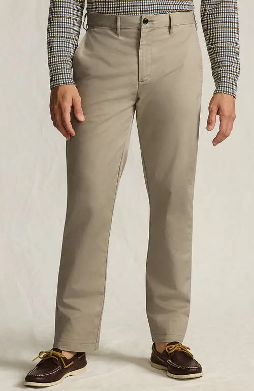 LANDS' END Travel Kit Comfort Waist Classic Fit Chino Pant - Khaki