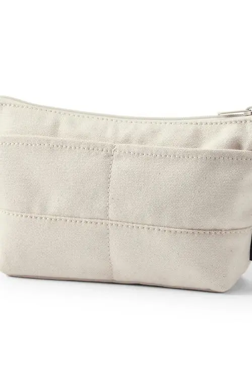 LANDS' END Canvas Pouch - Natural/natural