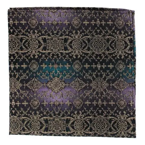 Trafalgar Spellbound Brocade Novelty Silk Pocket Square - Multiple