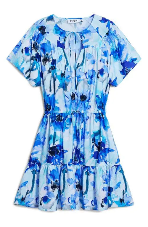 Desigual Floral Print Minidress
